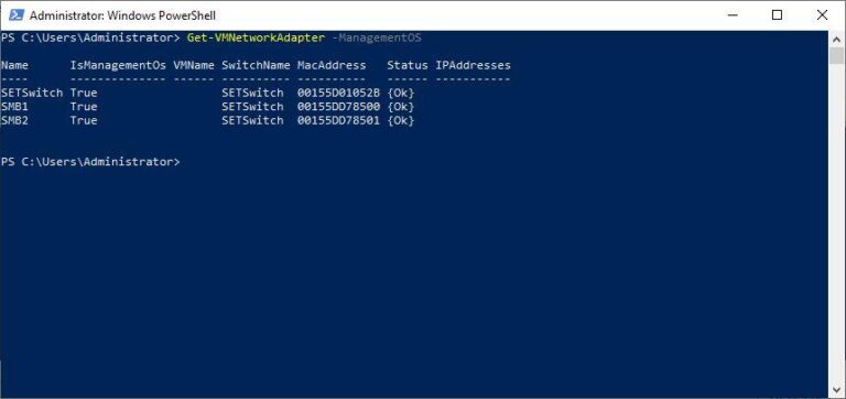 Switch Embedded Teaming – SET mit PowerShell – Teil 2 – www.mannoni.ch